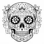 Día de los muertos Color Sheet (Free + Printable)