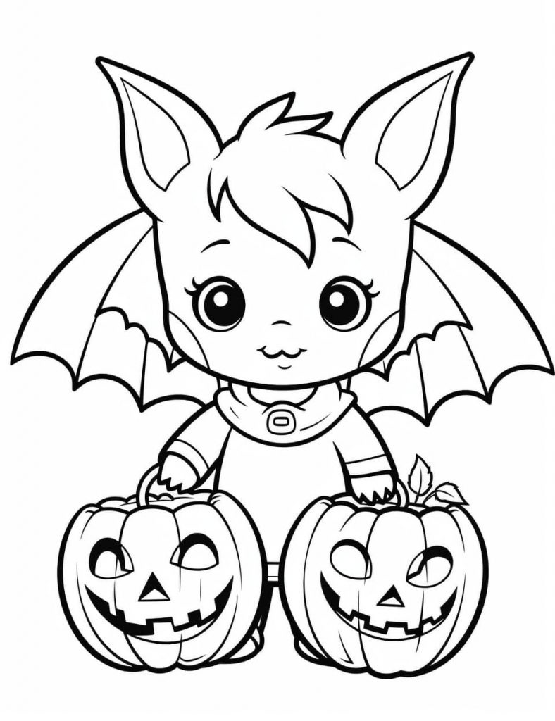 Halloween Color Sheet (Free + Printable)