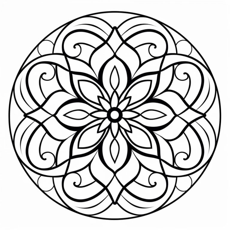 100 Mandalas para colorear (PDF gratis) - Kokoprint.com