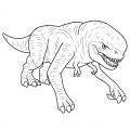 Distortus-Rex Coloring Pages (Free + Printable) | Kokoprint.com