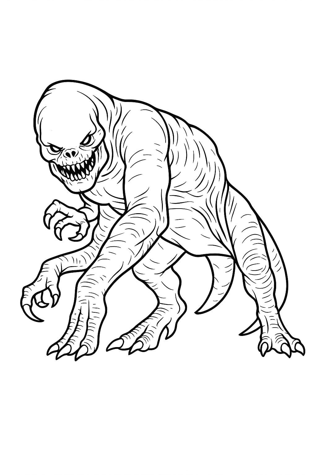 Distortus-Rex Coloring Pages (Free + Printable) | Kokoprint.com