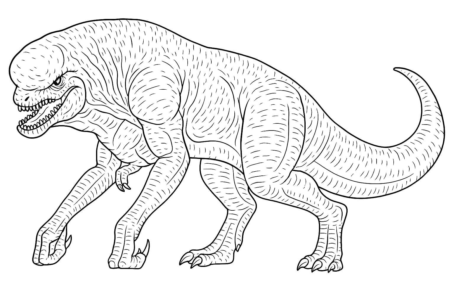 Distortus-Rex Coloring Pages (Free + Printable) | Kokoprint.com