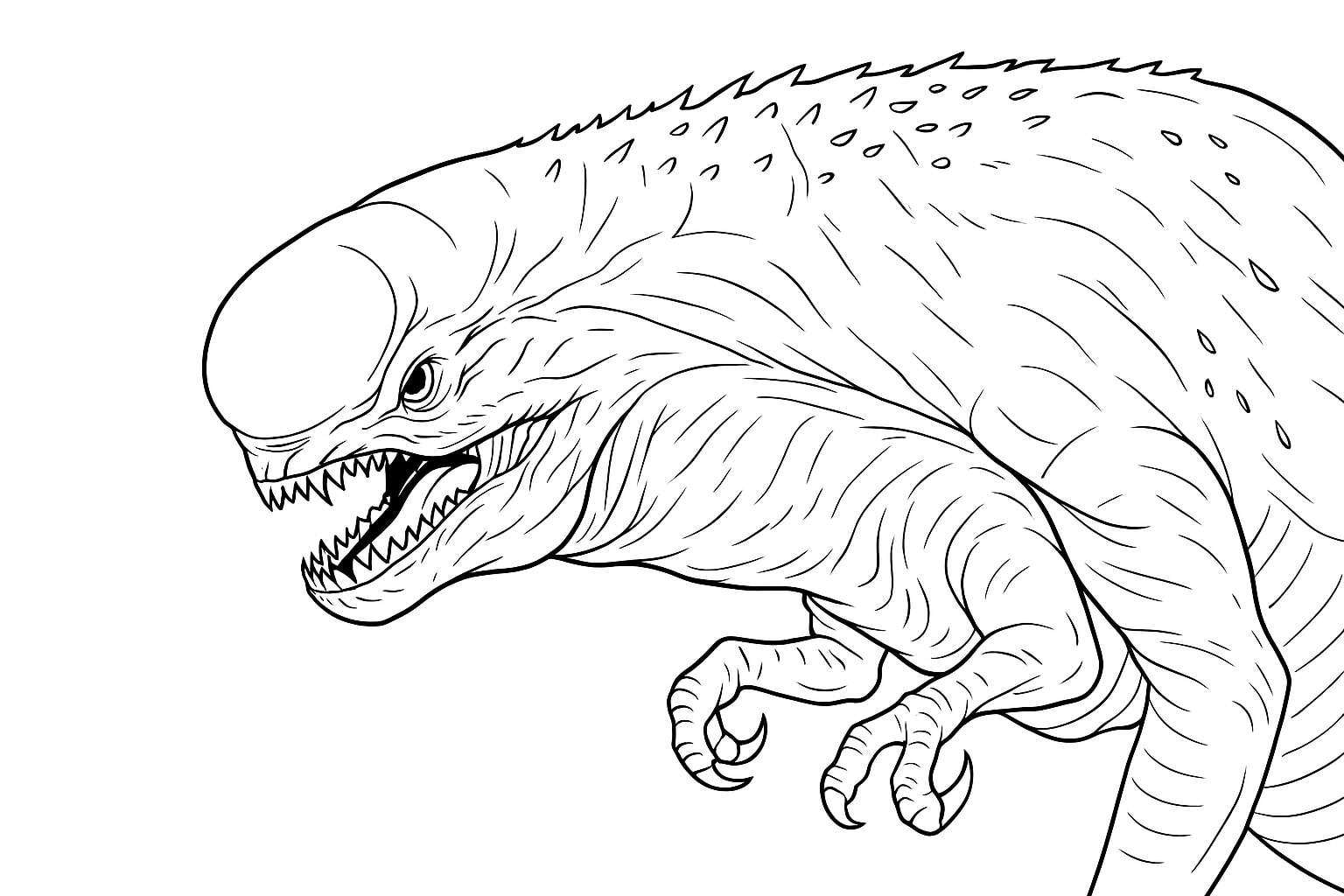 Distortus-Rex Coloring Pages (Free + Printable) | Kokoprint.com